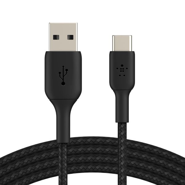 Belkin USB-A to USB-C Cable 2M Black Καλώδιο Σύνδεσης • FNET